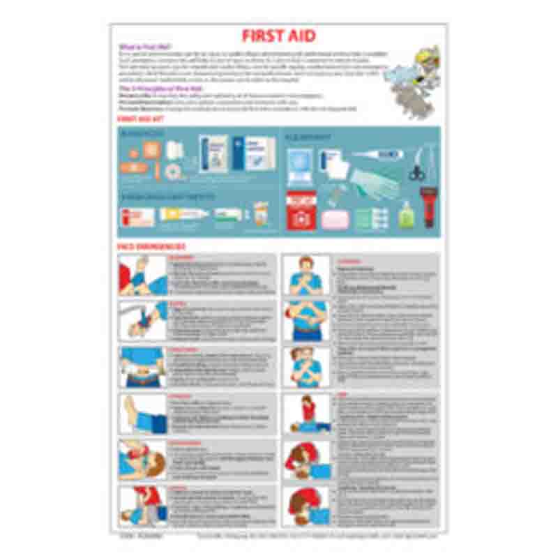 First aid Chart - Taj Scientific Online Store